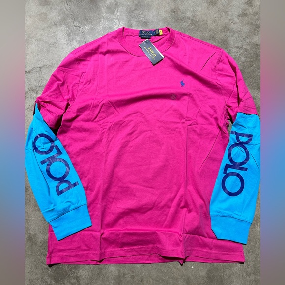 Polo Ralph Lauren | Shirts | Nwt Polo Ralph Lauren Long Sleeve Pink ...